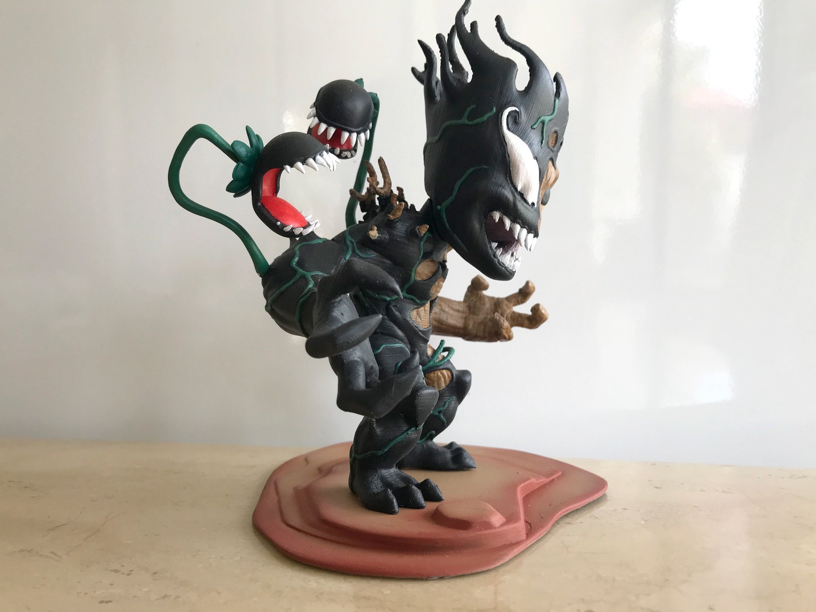 Baby Groot Venom Cute Figure / Groot Chibi / 3d Printed Baby - Etsy
