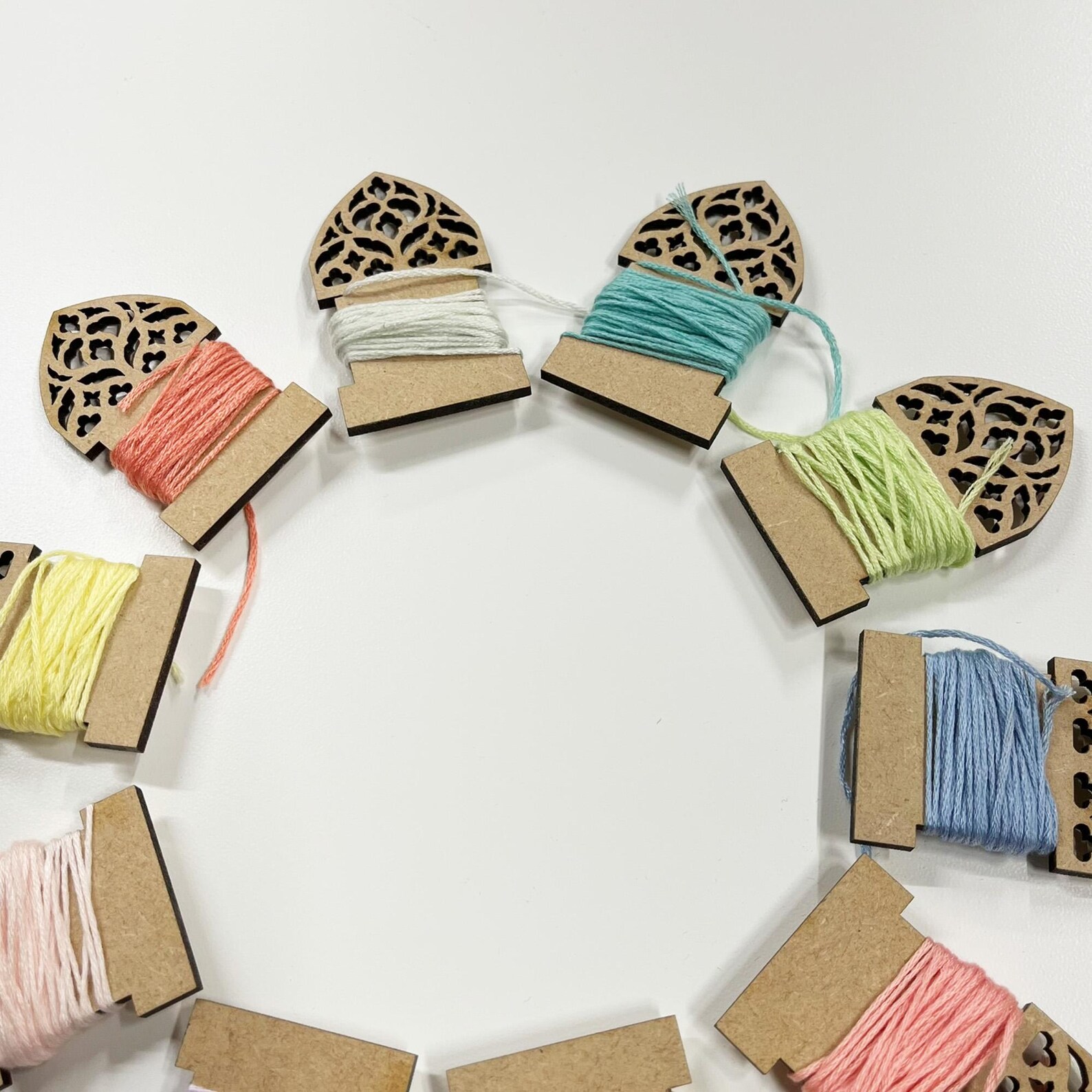 Embroiderry Floss Card, Sewing Thread Bobbins, Floss Organisers ...
