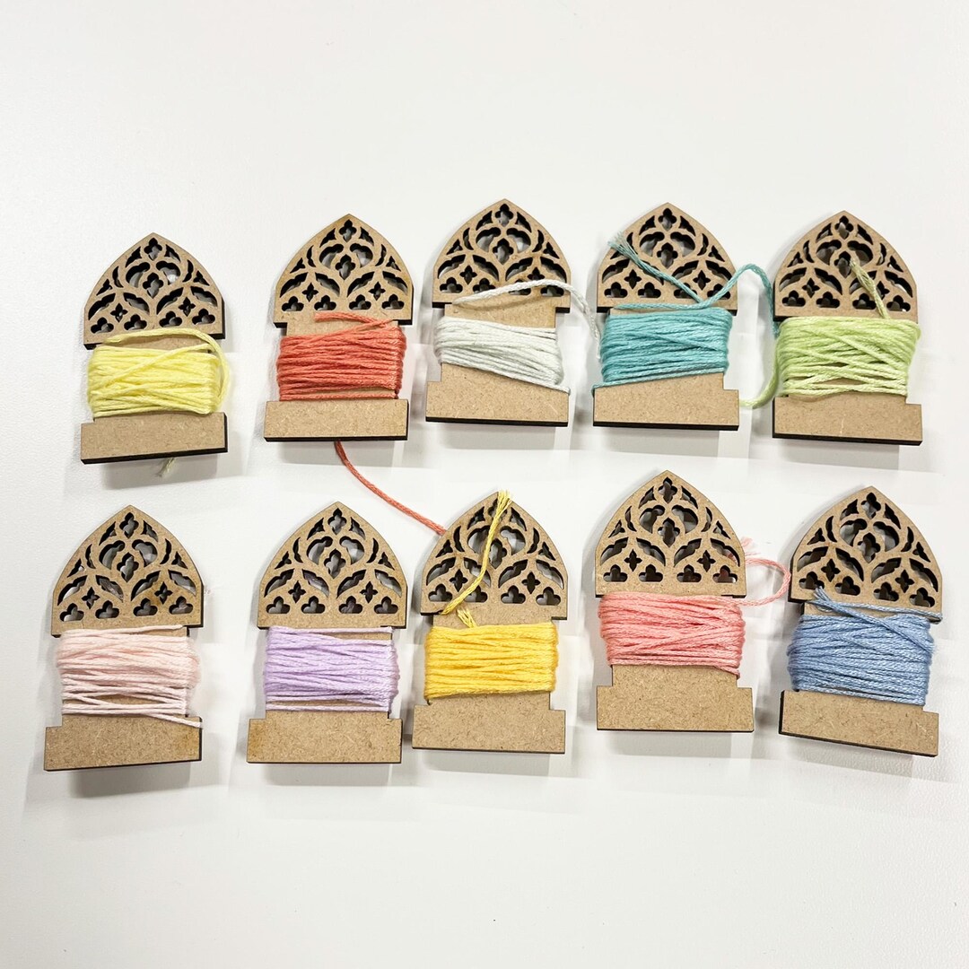 Embroiderry Floss Card, Sewing Thread Bobbins, Floss Organisers ...