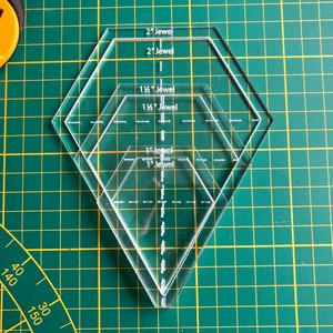 Quilt Shapes Template, Acrylic Templates for Paper Piecing, Patchwork ...