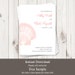 Destination Wedding Program Template seaside Romance, Coral Pink ...