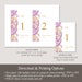 Indian Wedding Table Numbers Template paisley - Etsy