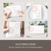 Destination Wedding Program Template seaside Romance, Coral Pink ...