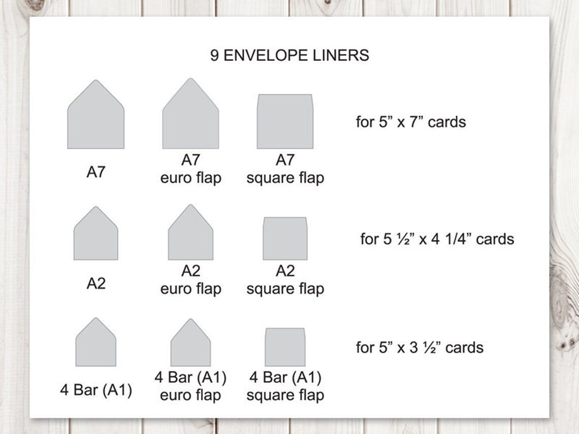 Printable Wedding Envelope Liner Template Vintage Lace | Etsy