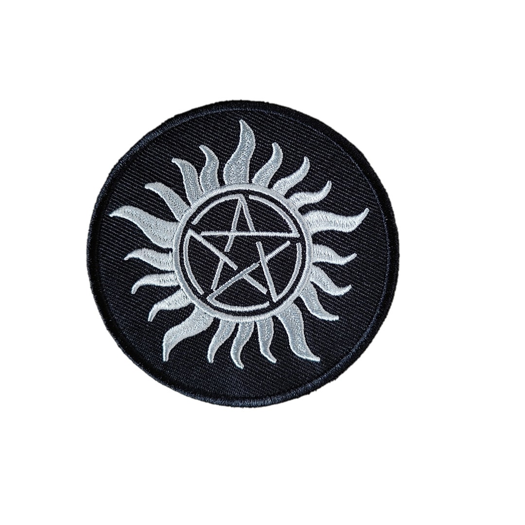 Anti-possession Witch Wiccan Iron on Patch Patches Sew Embroidered ...