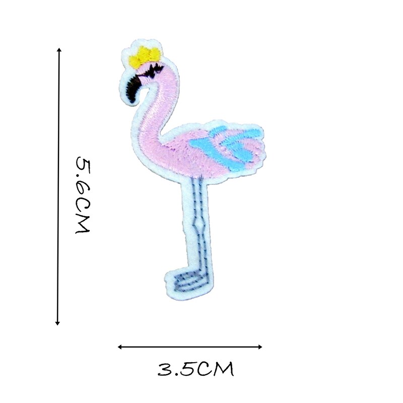 Flamingo Iron on Patch - Etsy