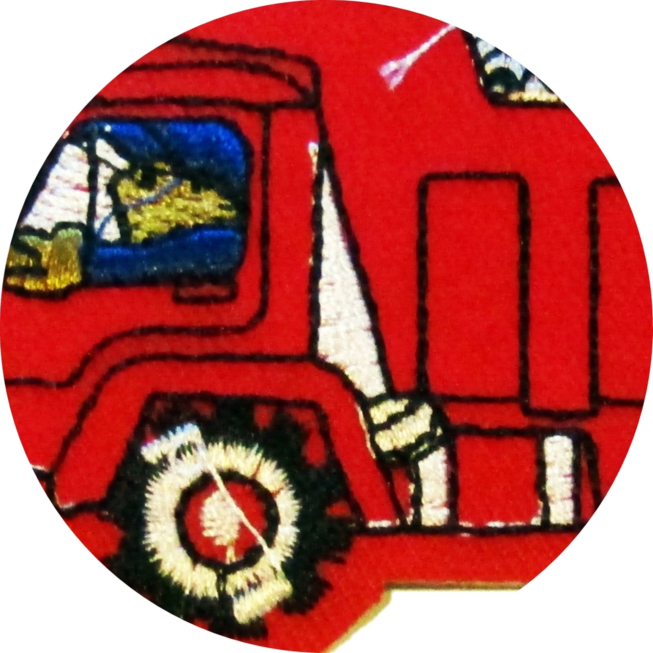 Red Truck Iron on Patch 5.5 X 8.5 Cm Badge Patches Kids - Etsy