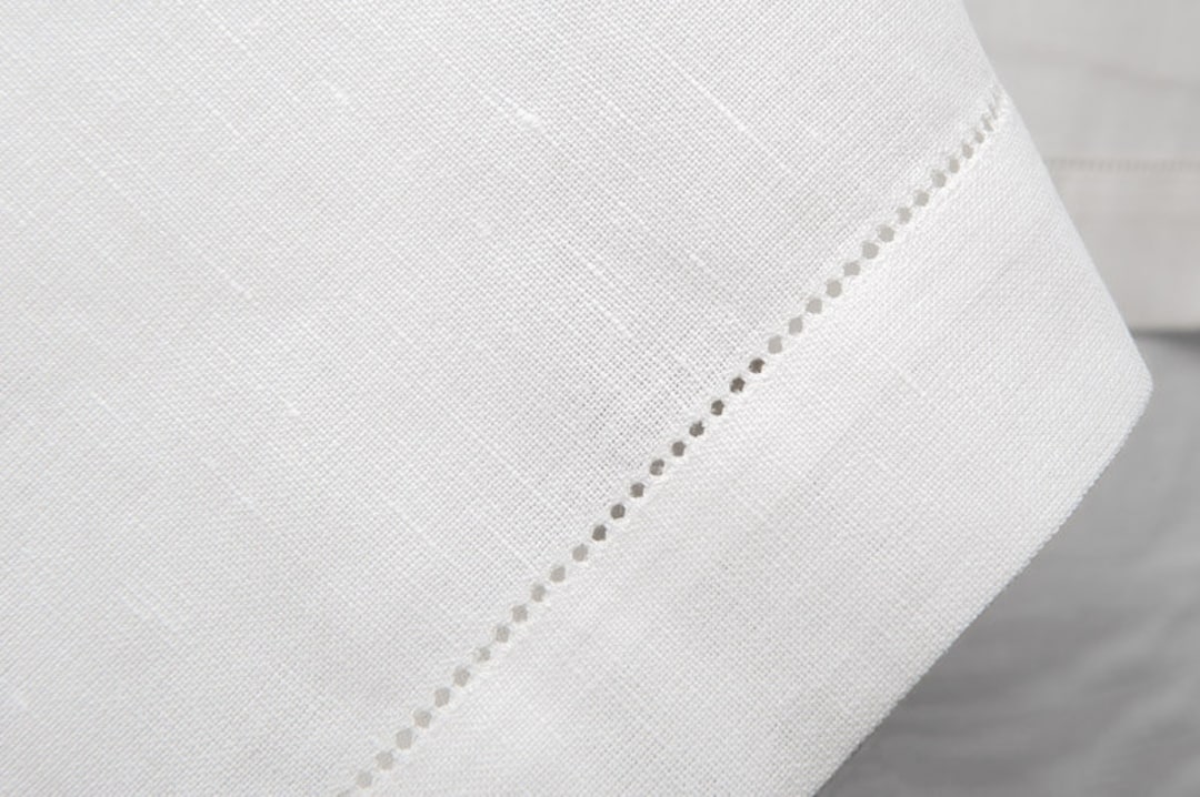 White off Linen Tablecloth, Linen Tablecloth, Linen Table Top, Linen ...