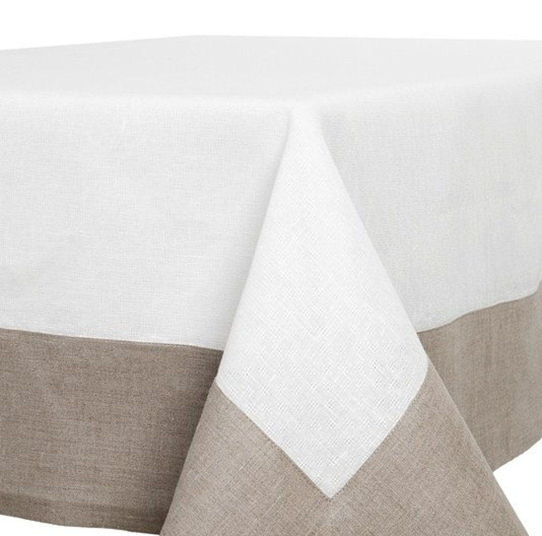 Linen Tablecloth, Linen Tablecloth, Linen Table Top, Linen Table Cover ...