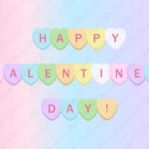 Sweet Heart Candy Alphabet Clip Art | Valentine's Day Clip Art | Pink ...