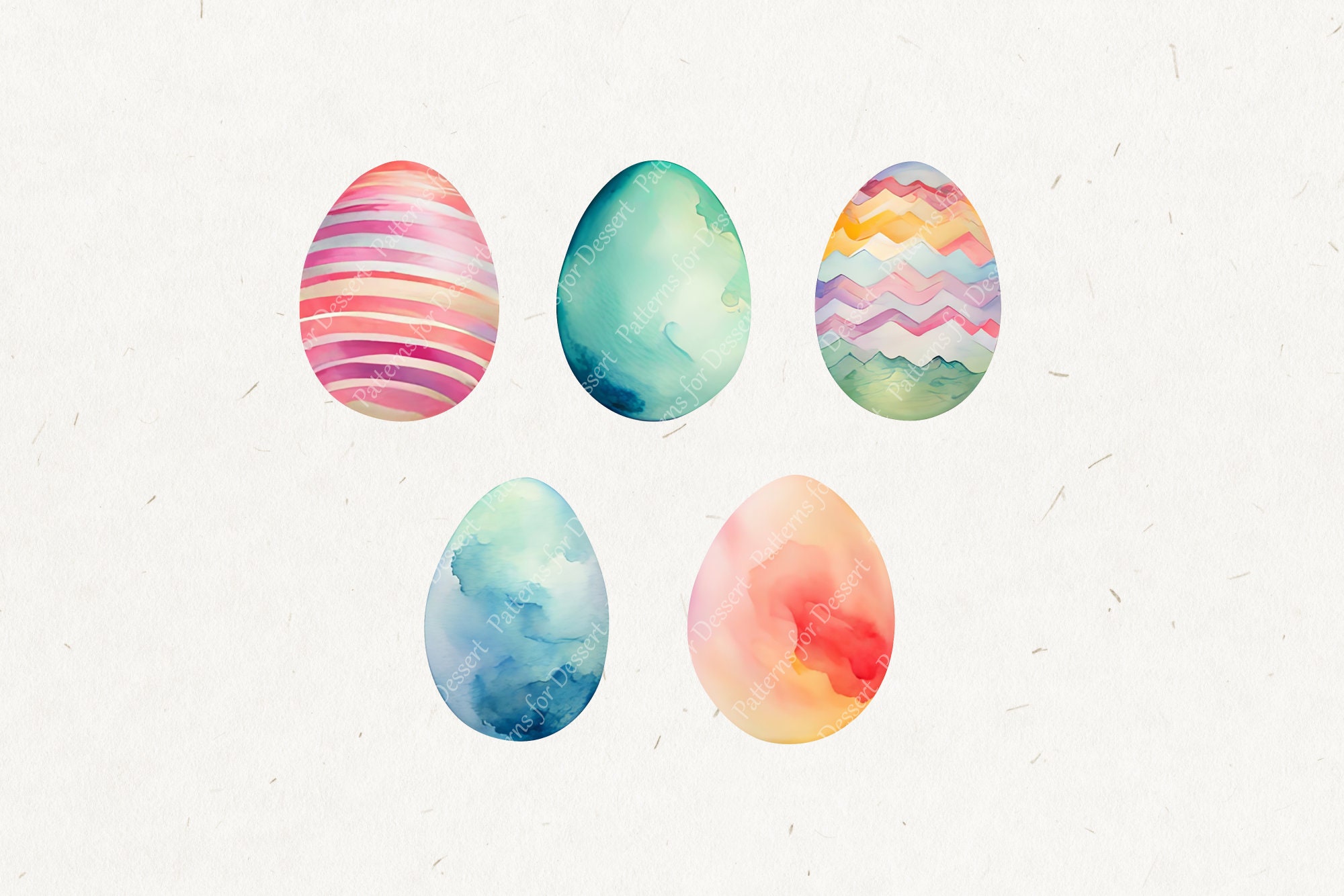 Watercolor Easter Clip Art Digital Download Easter Bunny Easter ...