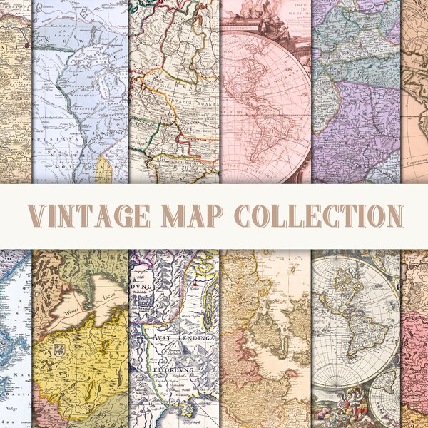 Geography Scrapbook - Etsy