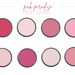 Pink Paradise Paint Colors - Etsy