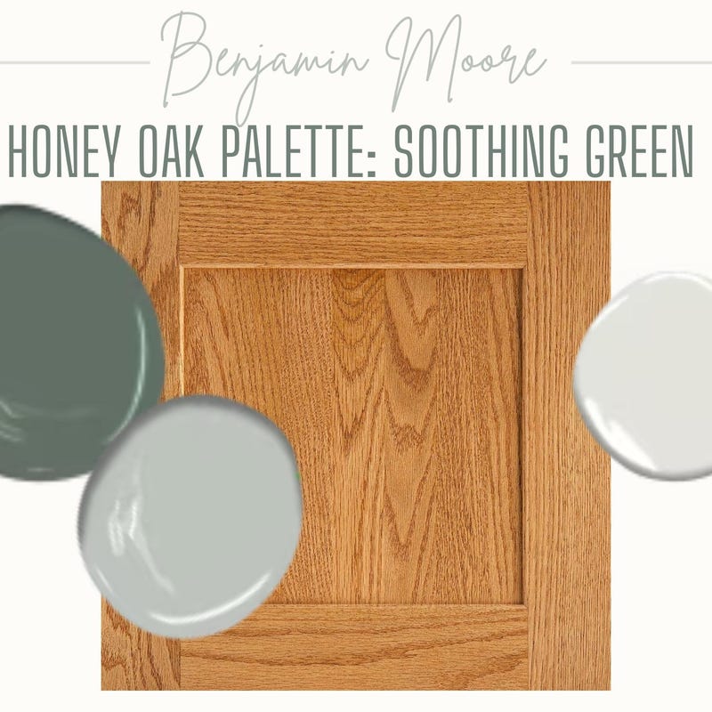 Honey Oak Paint Palette - Etsy