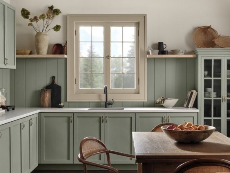 Sherwin Williams Grey-green Paint Colors - Etsy UK