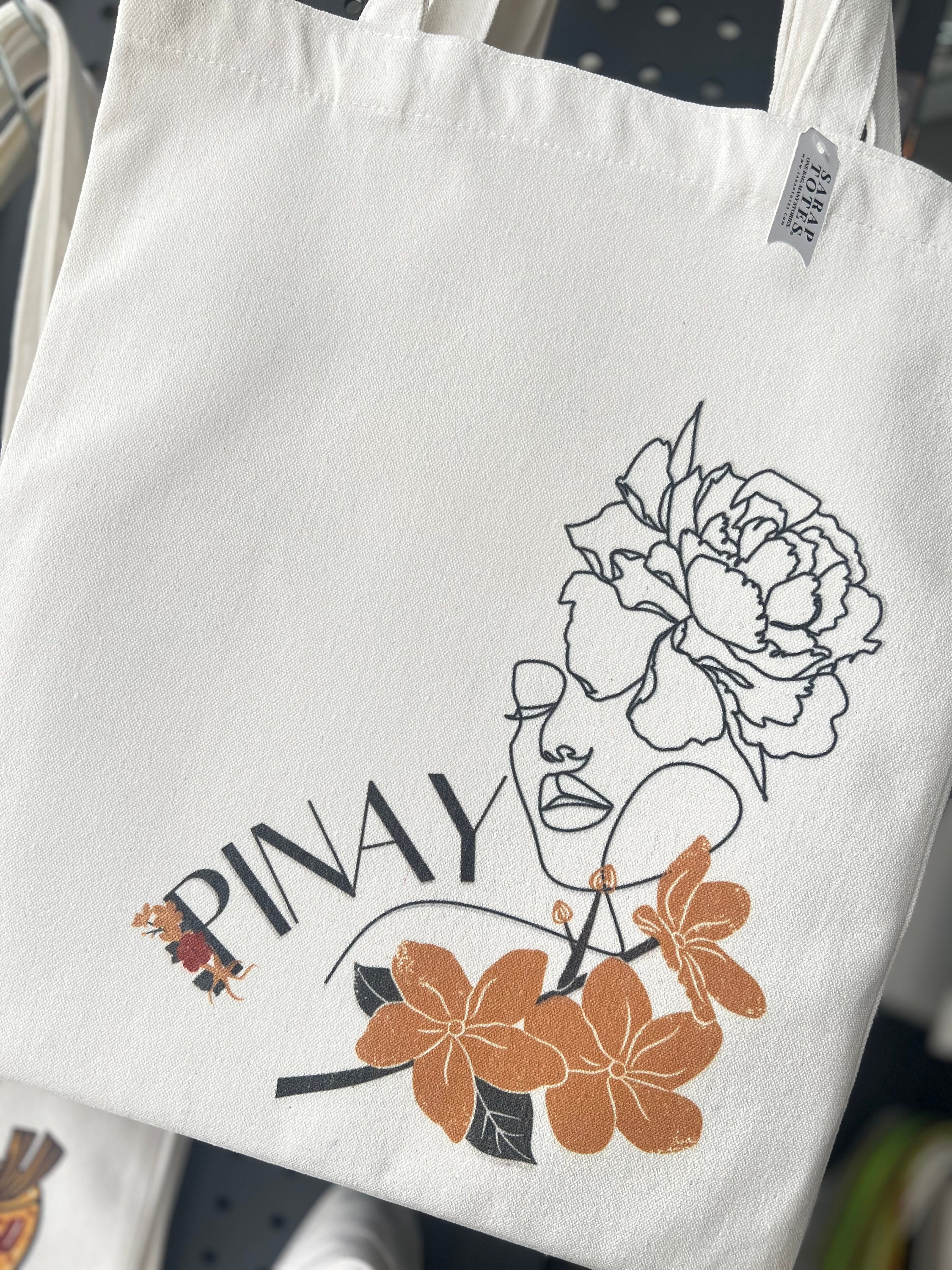 PINAY, Filipino-inspired Tote, Filipino Gift Tote Bag, Stylish Ethnic ...