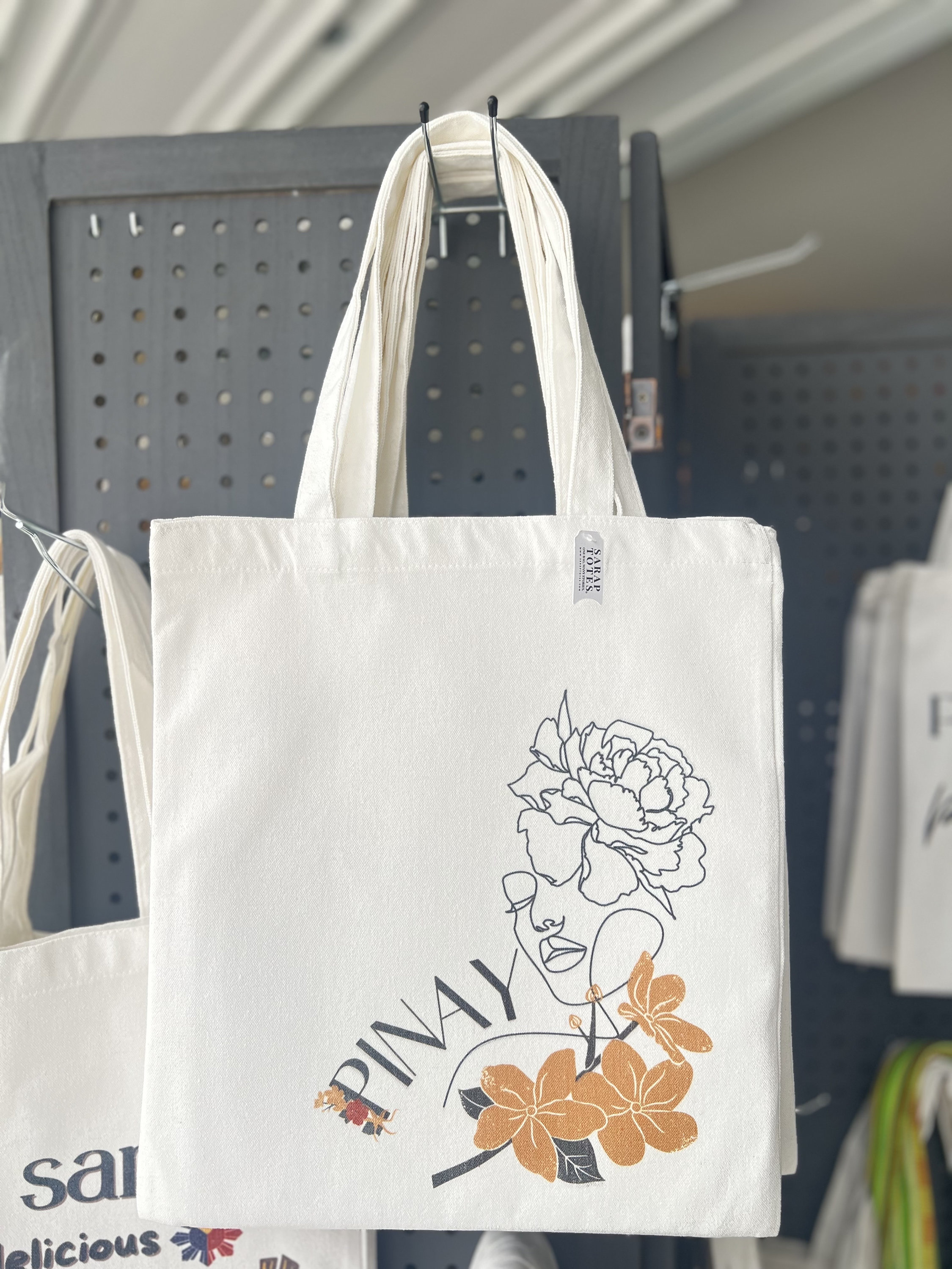 PINAY, Filipino-inspired Tote, Filipino Gift Tote Bag, Stylish Ethnic ...