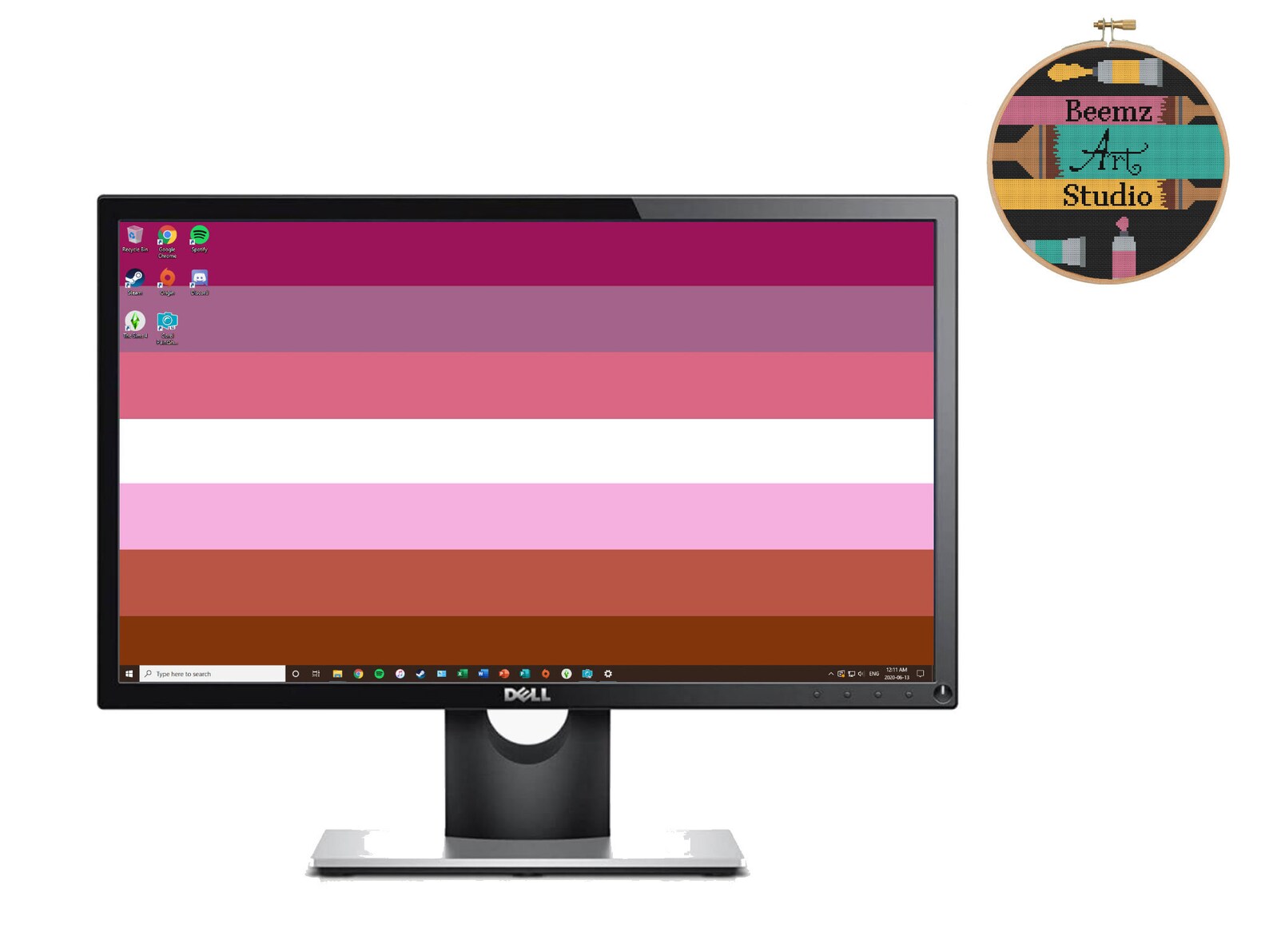 Lesbian Pride Flag Desktop Wallpaper - Etsy Canada
