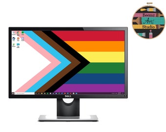 Desktop Pride Flag - Etsy UK