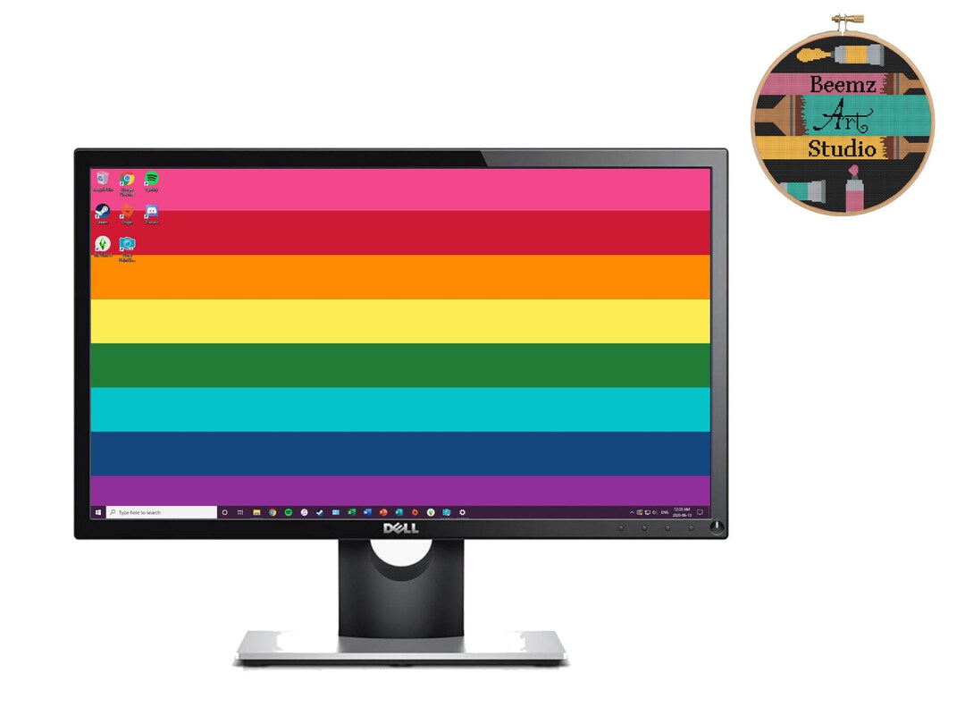 Original Pride Flag Desktop Wallpaper - Etsy