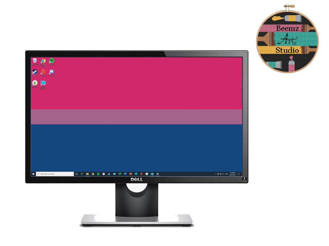 Bisexual Pride Flag Desktop Wallpaper - Etsy