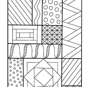 Printable Coloring Book, 50 Coloring Pages, Last Minute Gifts for Her ...