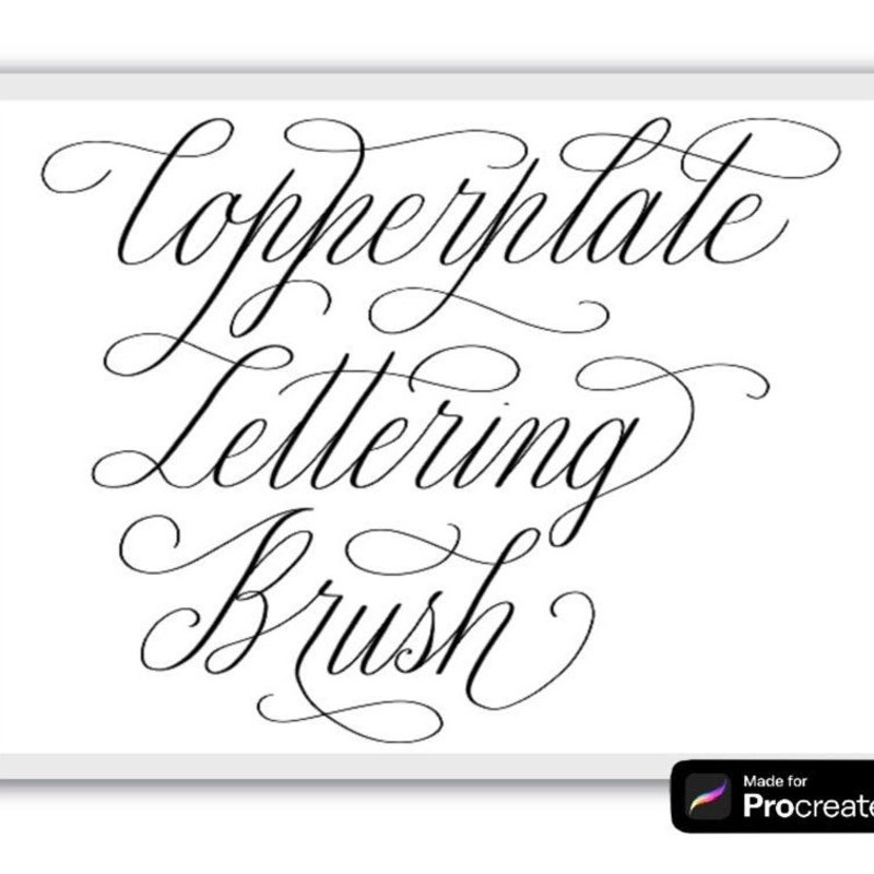 Copperplate - Etsy