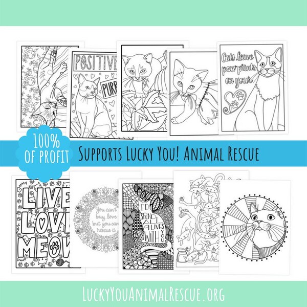 Animal Rescue Coloring Page - Etsy