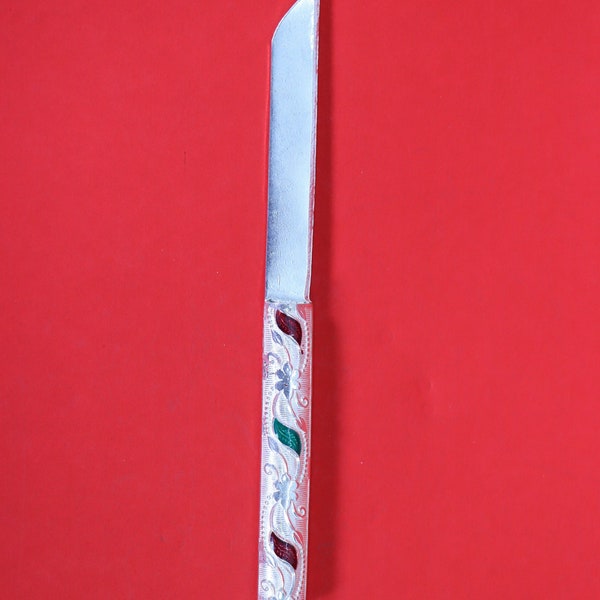 Silver Pocket Knife - Etsy