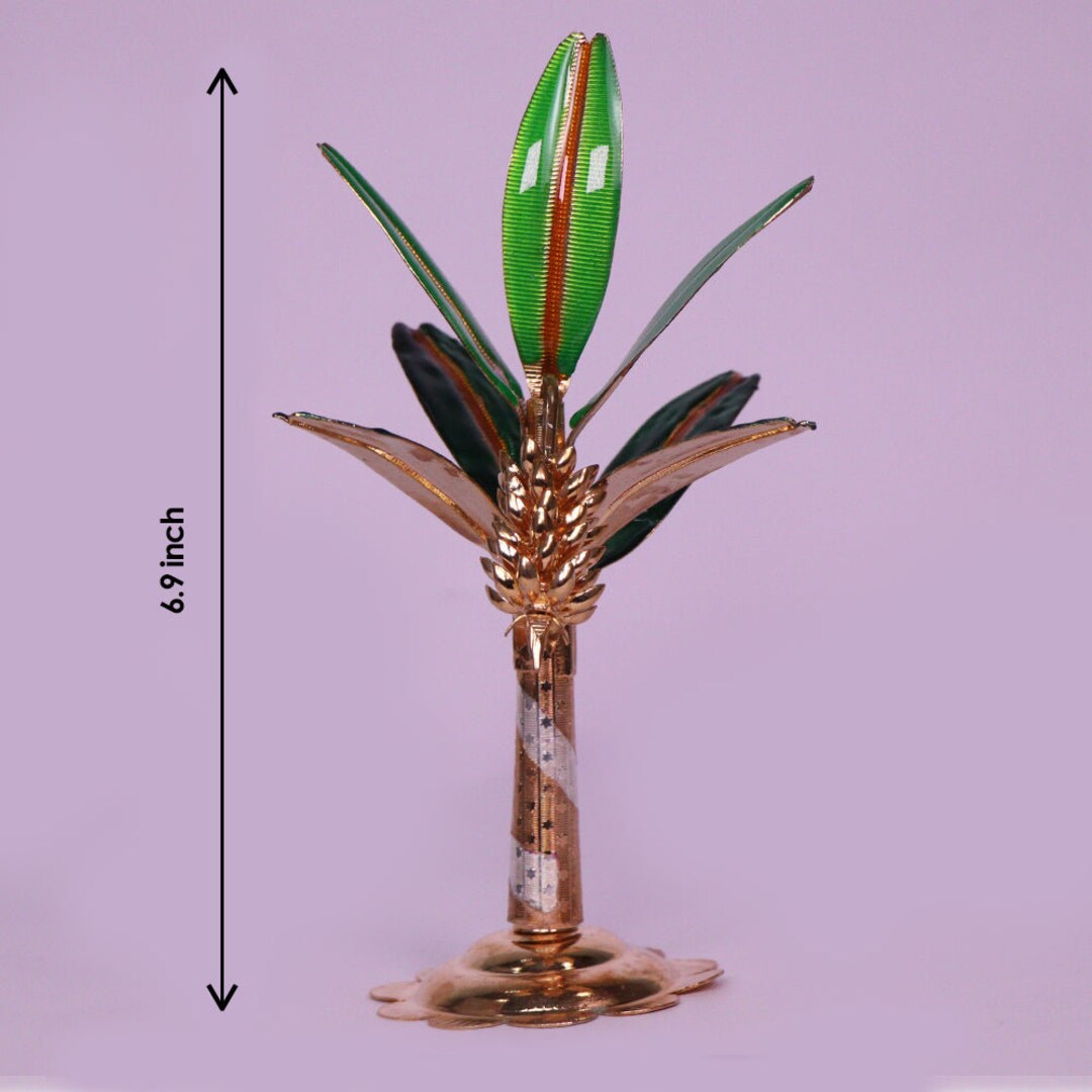 Pure Silver Banana Trees, Silver Banana Plant for Pooja for Auspicious ...