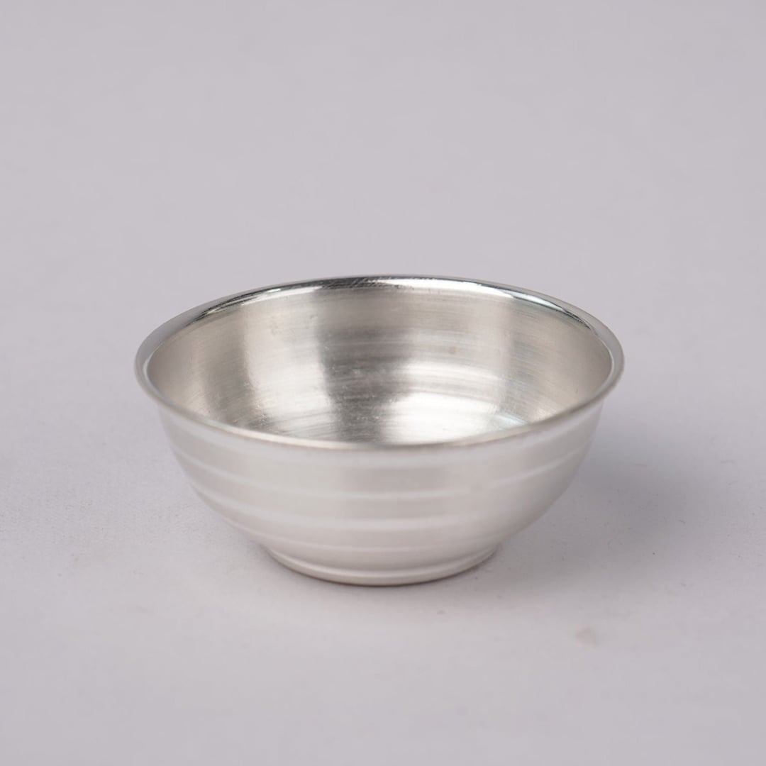 Pure Silver Bowl, Silver Bowl for Puja, Silver Vessel, Silver Baby ...