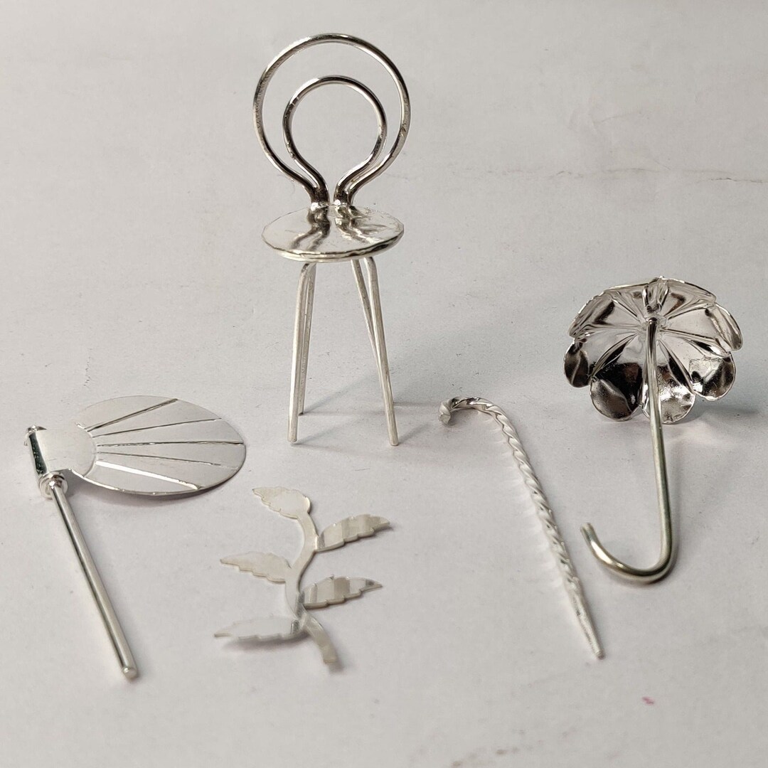 Pure Silver Vadugu Set, Pure Silver Puja Items for Gifts Silver ...
