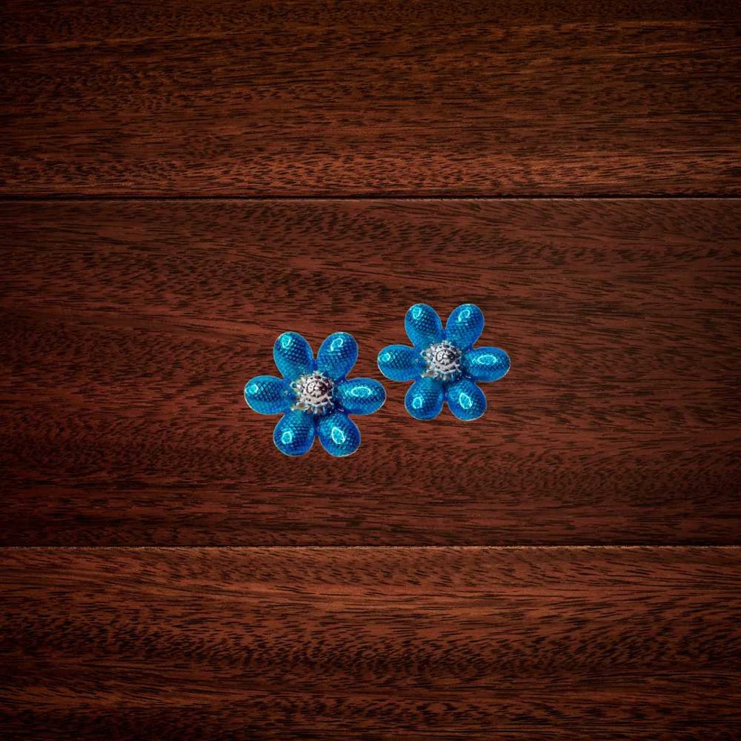 Pure Silver Assorted Flowers 5g pack of 2, Silver Pooja Flowers Set of ...