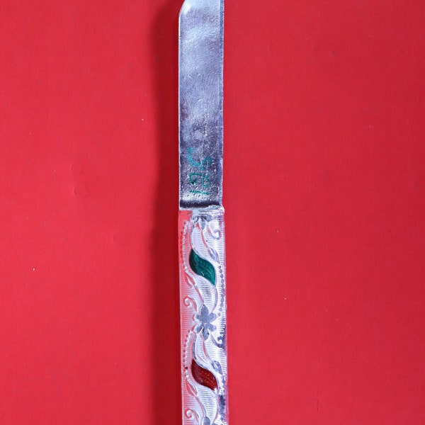 Silver Fruit Knife - Etsy