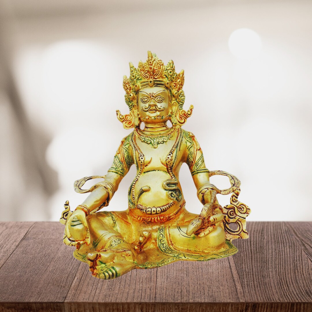 Brass Kuber Maharaj Idol, Brass Kuber Statue, India God Idols, Brass ...