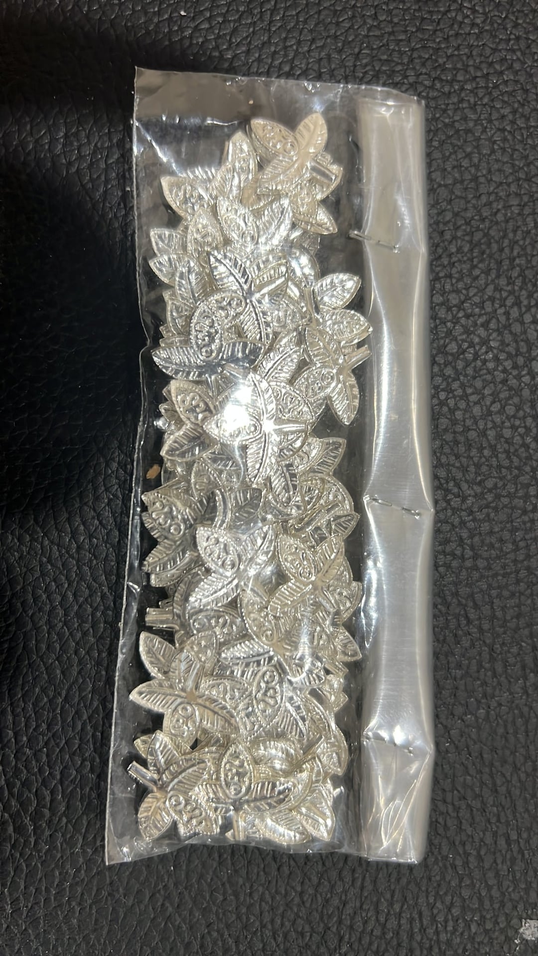 Pure Silver Bilva Patra, Bael Leaf in Pure Silver, Bilva Patra, Bel ...