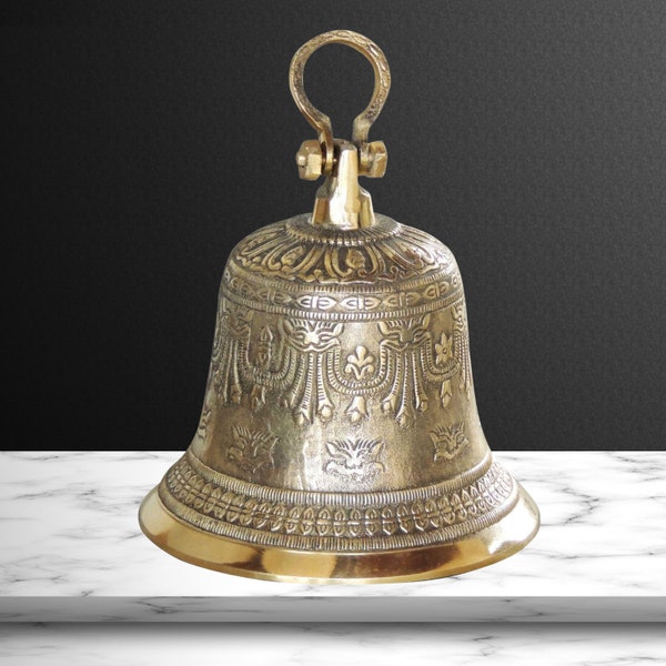 Indian Temple Bell - Etsy