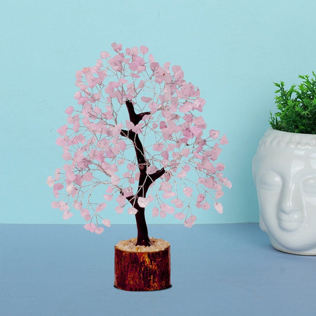 Pushkar Sodalite M-seal Small Crystal Tree 13-4CM, Gemstone Tree ...