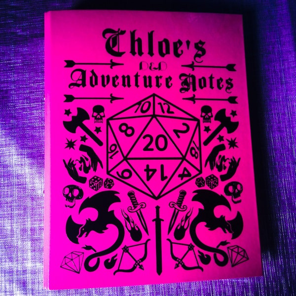 Dungeons and Dragons Binder Personalized - Etsy