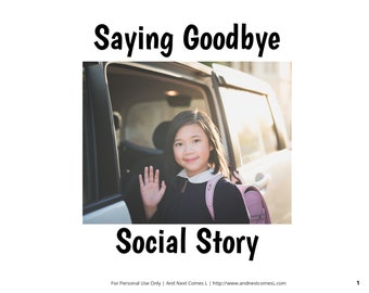 Social Story: Saying Sorry/Apologizing | Etsy