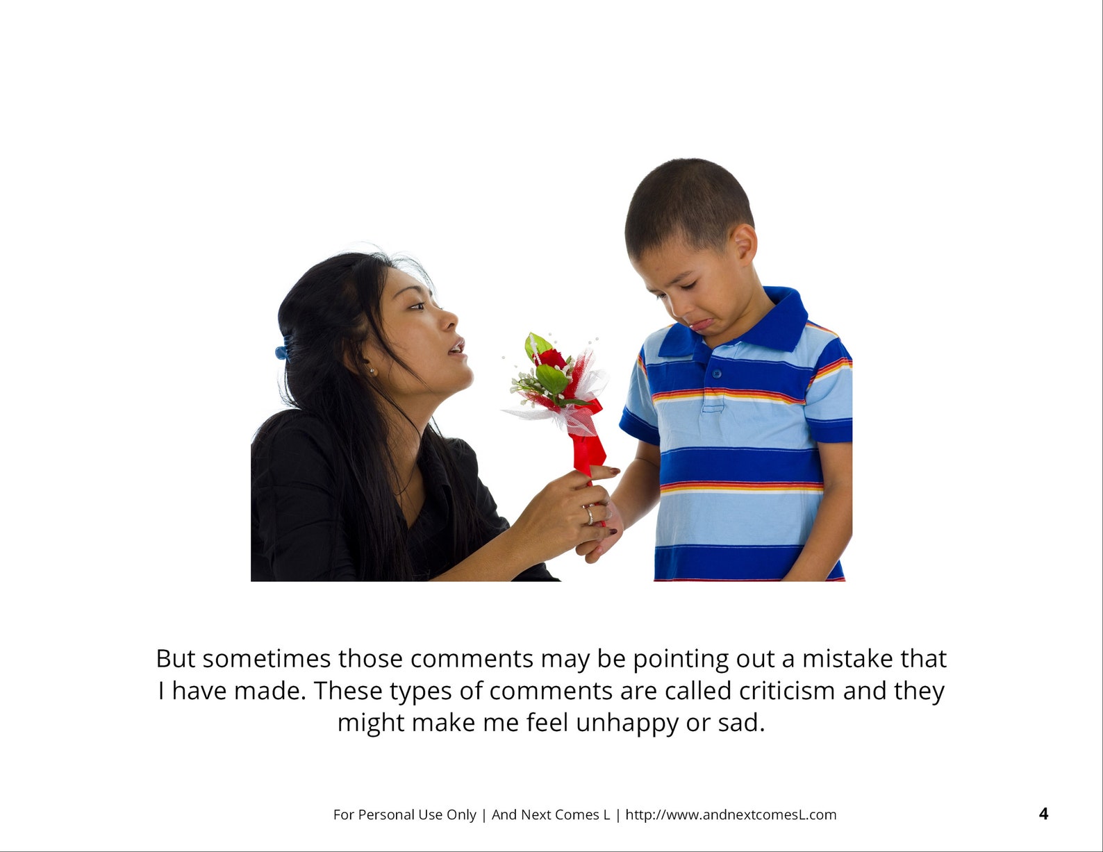 Social Story: Accepting Criticism - Etsy