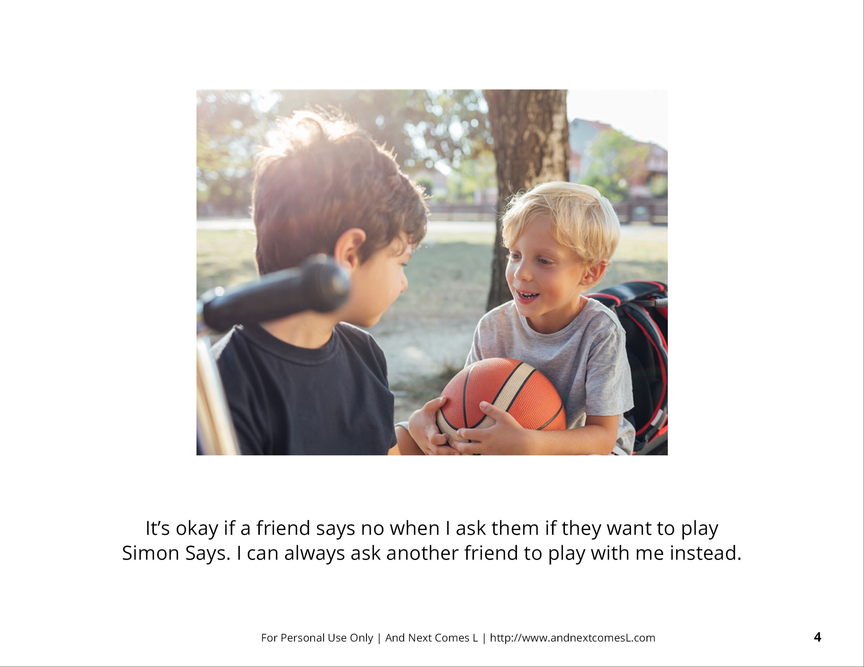 Social Story: Playing Simon Says - Etsy