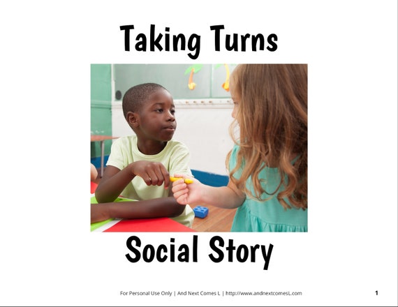 Social Story: Taking Turns - Etsy