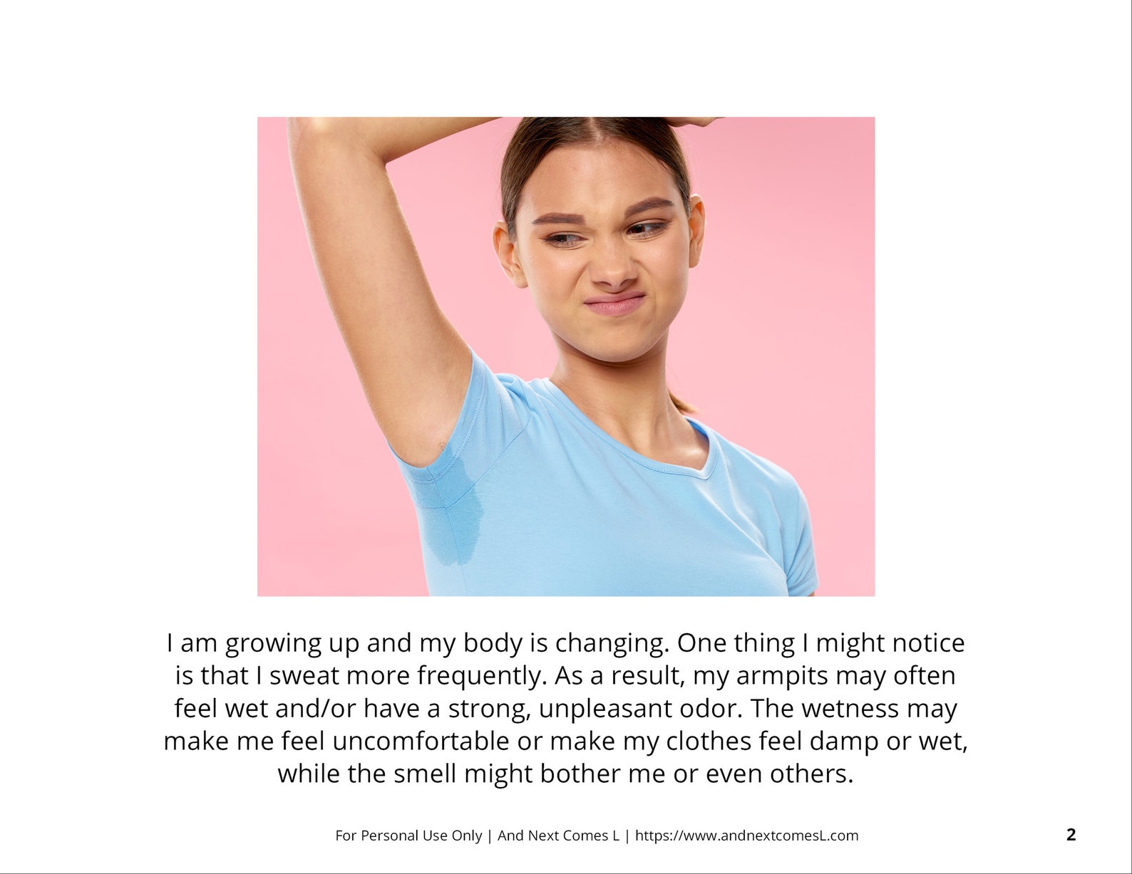 Social Story: Deodorant - Etsy