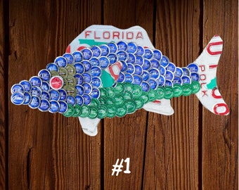 Bottle Cap Fish - Etsy