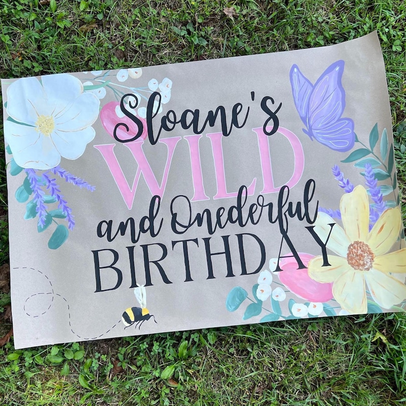 Painted Banner - Etsy