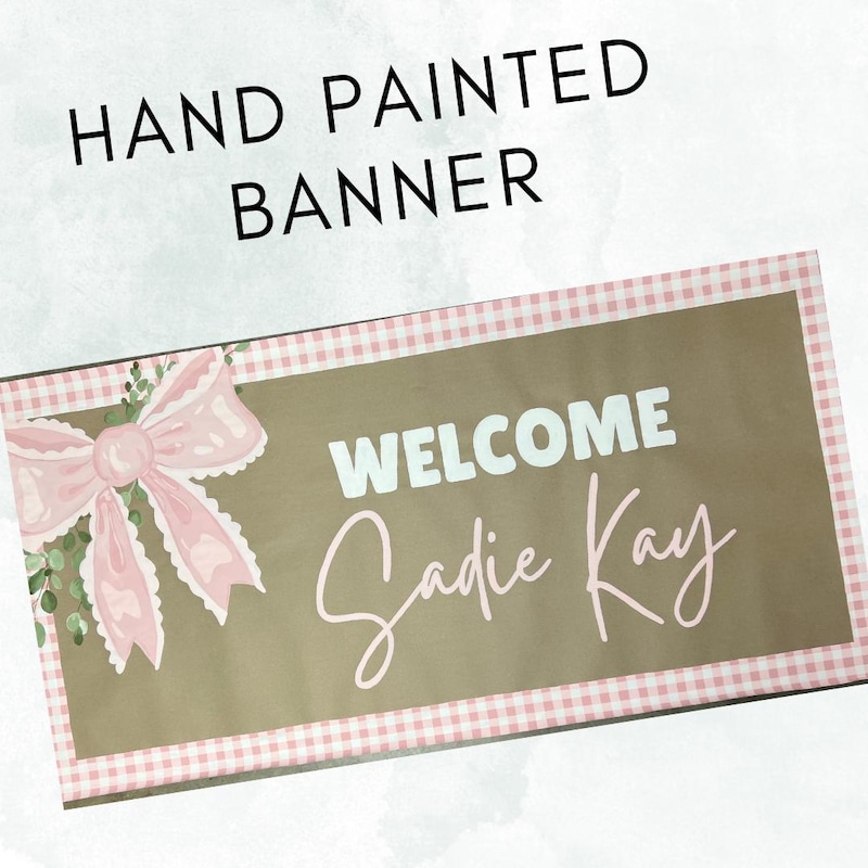 Baby Shower Banner - Etsy