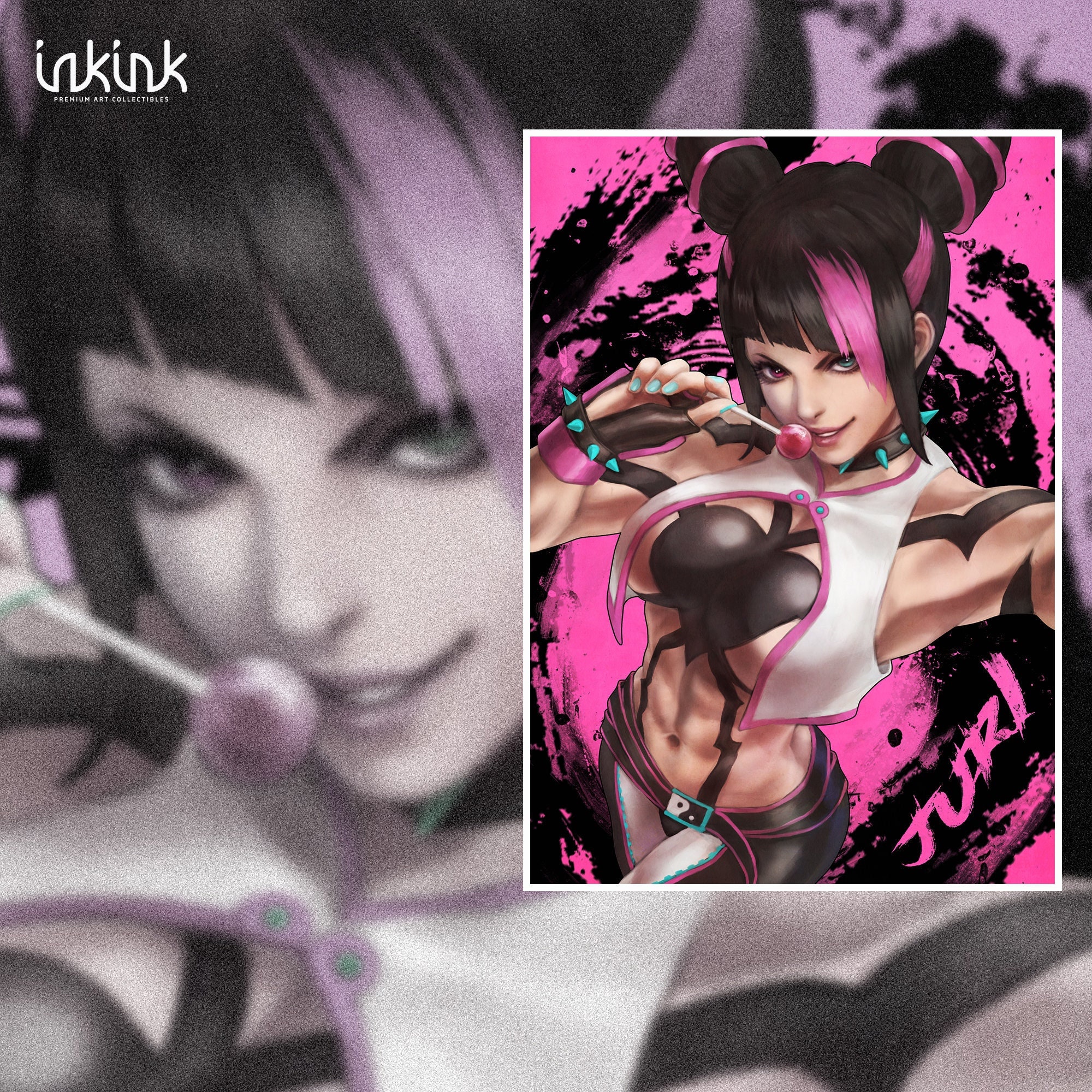 Street Fighter 6 Juri Han Art Print Monori Rogue Etsy