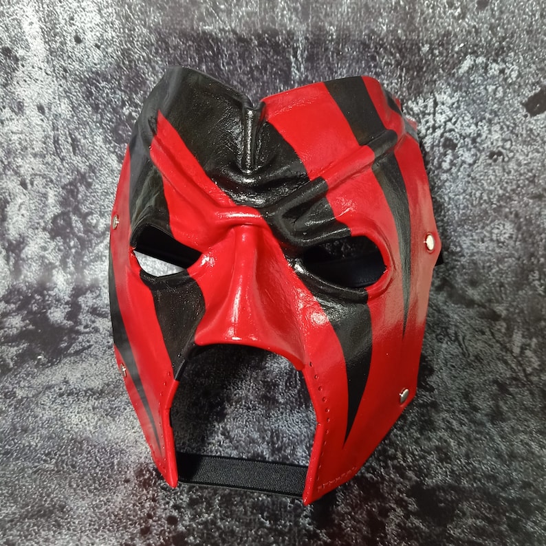 Leather Mask Replica 2011 Kane Resurrected Promo Halloween - Etsy