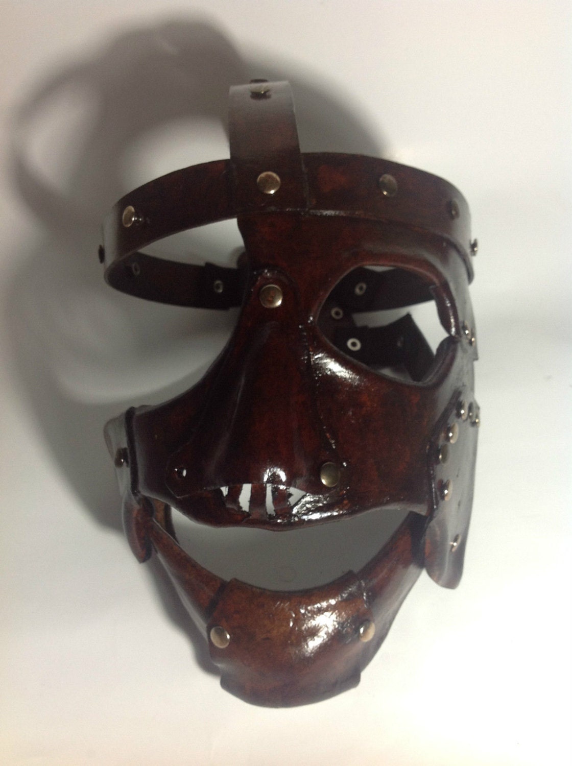 Leather Mankind Mask Replica Halloween | Etsy